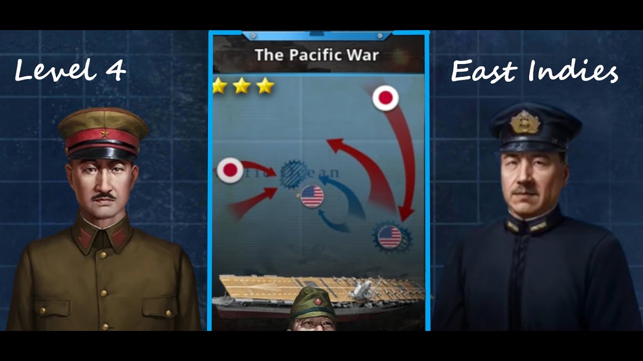 World Conqueror IV Event: Pacific War(Japan) HARD Level 4 - YouTube