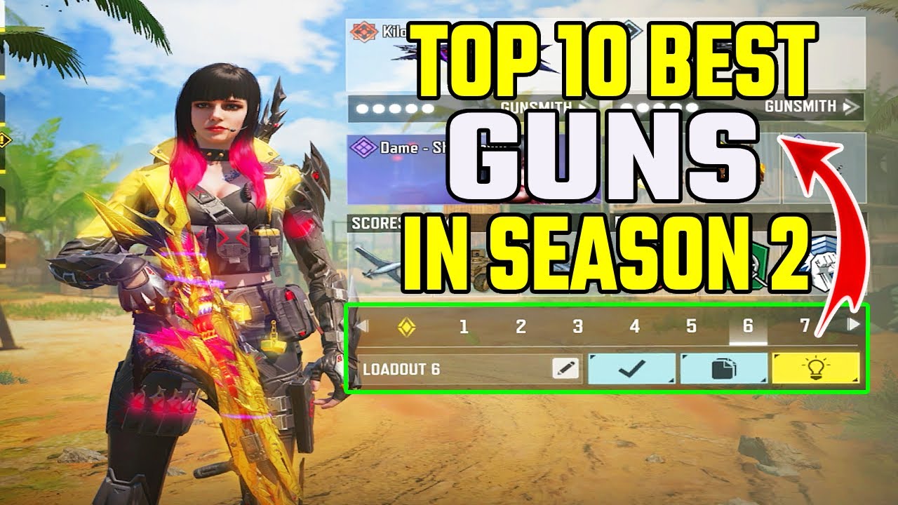 Top 10 Best Guns/Loadout in COD Mobile Season 2 You Need To Use!! - YouTube