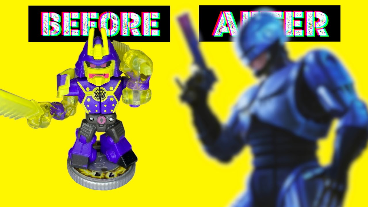 Custom Akedo Warrior Robocop Edition By Far My New Favorite - YouTube