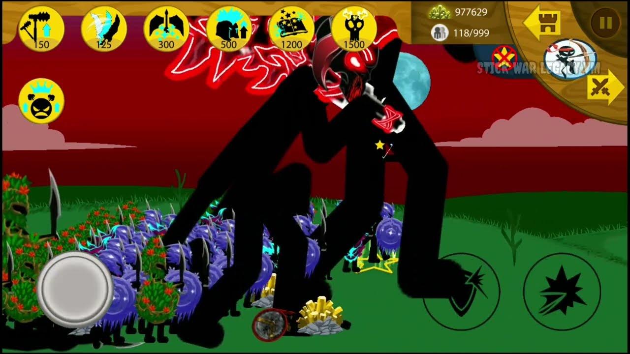 Chets Unlock Vs Max Upgrade X9999 All Boss Giant Miner | Stick War Legacy | Stick War Legacy Mod ...