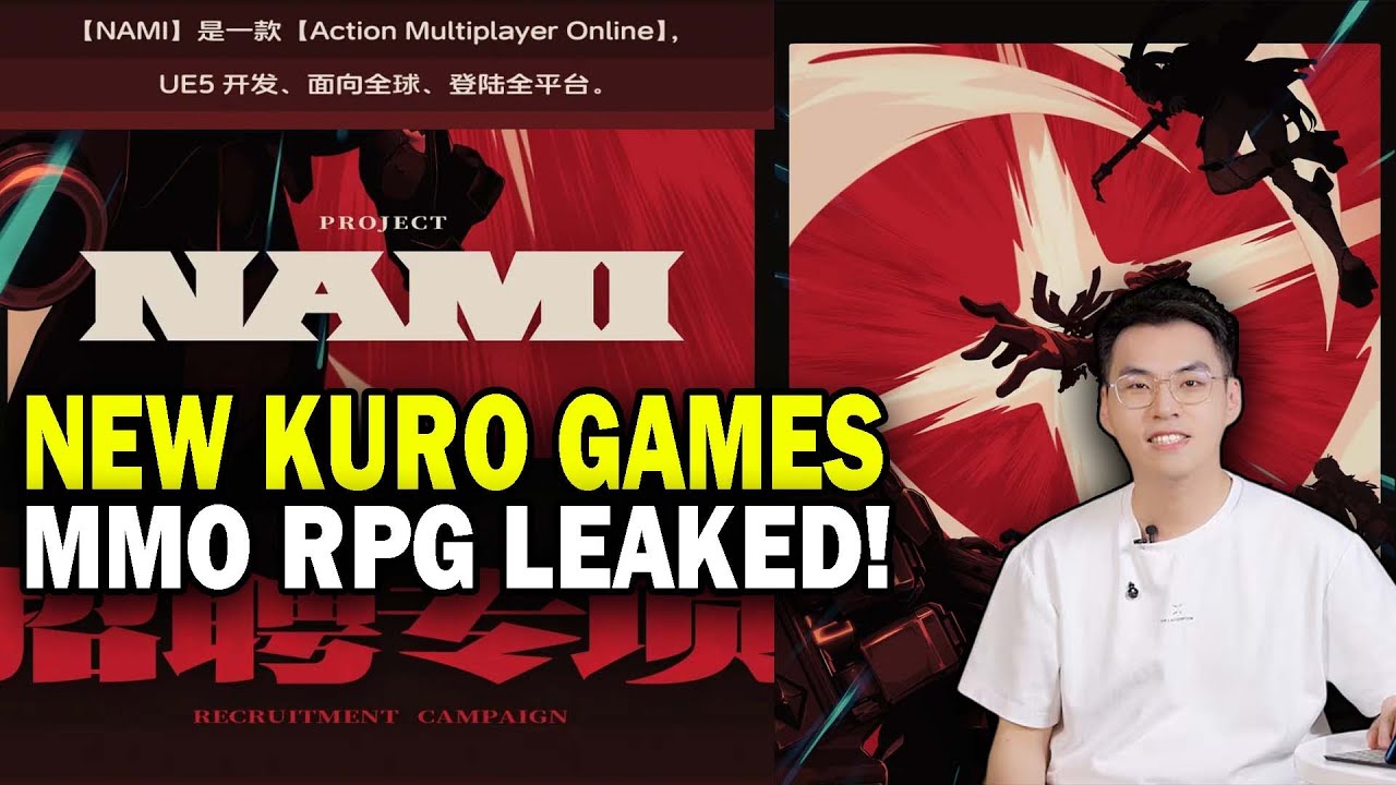 Kuro Games is Making A New MMO? Project Nami Leaked!!!! - YouTube