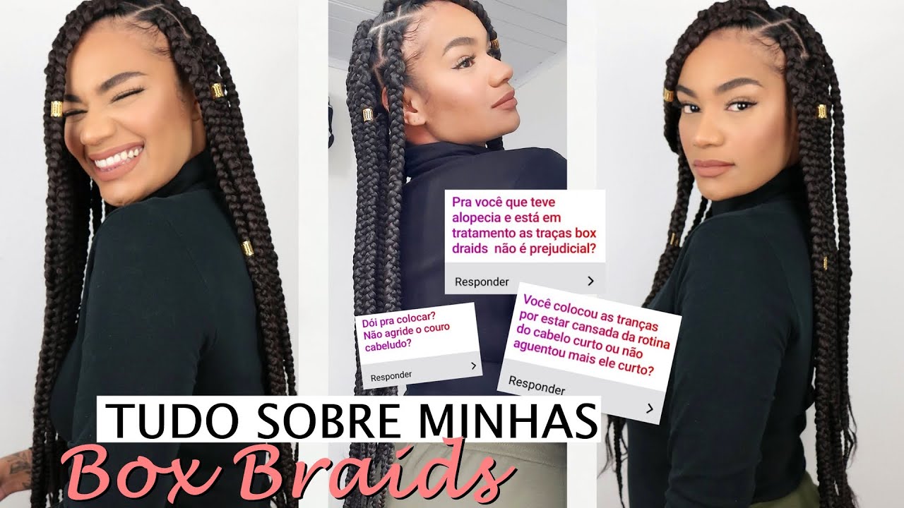 BOX BRAIDS: DOR - PESO - ADAPTAÇÃO l PATT RESPONDE - YouTube