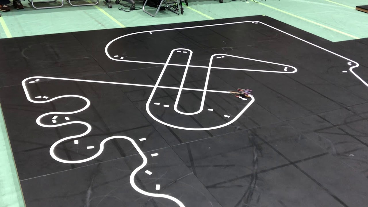 2019 Japan Robotrace contest 1st prize winner - L_sens2.6D fastest run ...