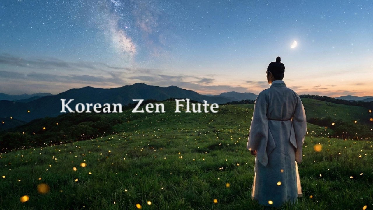 Korean Zen Flute | Calm Meditation Music with Traditional Korean ...