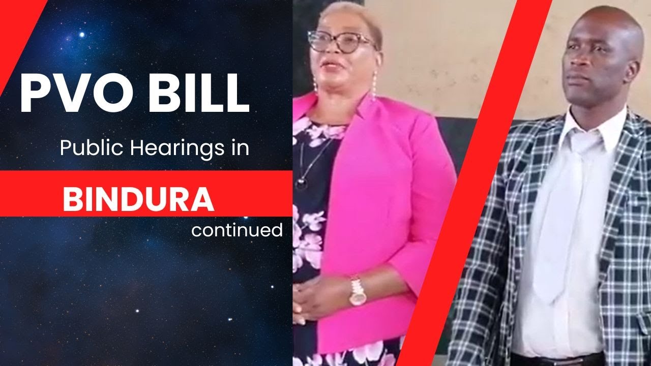 PVO Bill Public Hearings in Bindura [continued] - YouTube