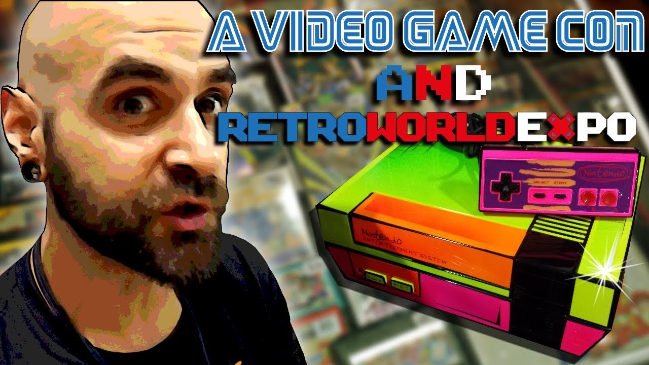 A Video Game Con and Retro World Expo 2018 | Convention Pick Up Video ...