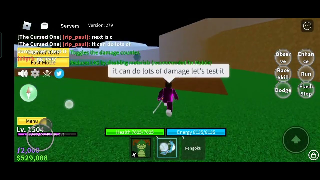 pheonix fruit awakened showcase bloxfruit - YouTube