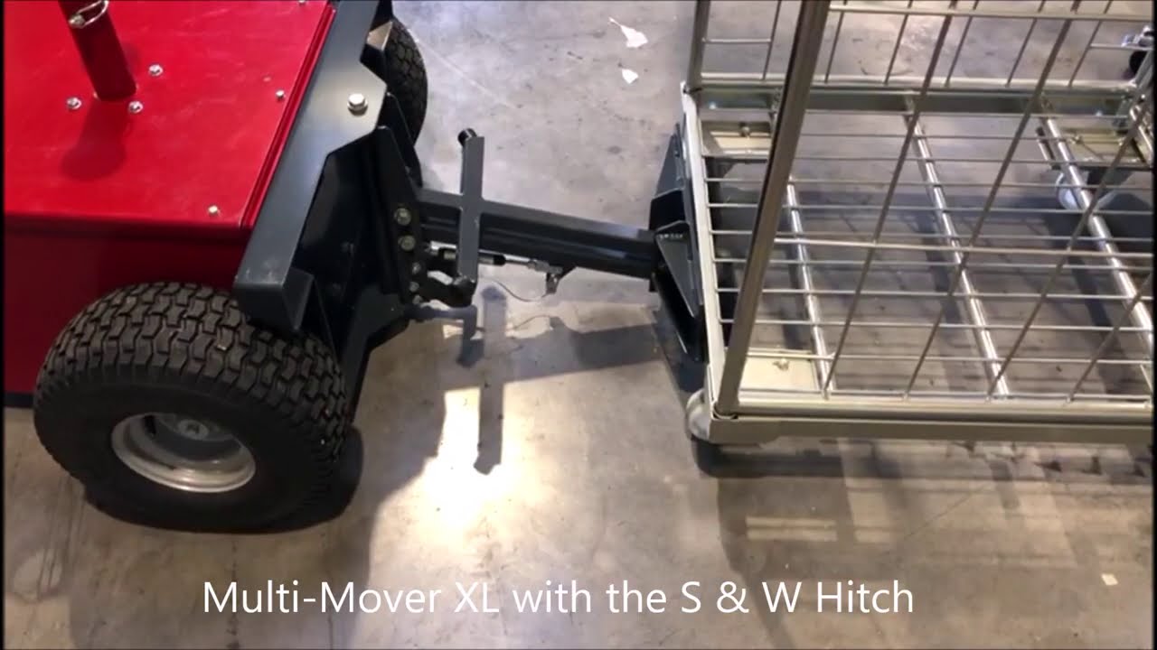 Multi-Mover UK - XL S & W Hitch - YouTube