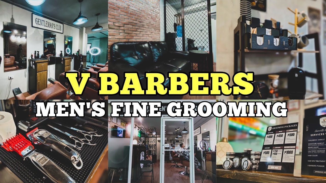 V Barbers Cuts & Shaves - Angeles, City | Exploring Pampanga - YouTube