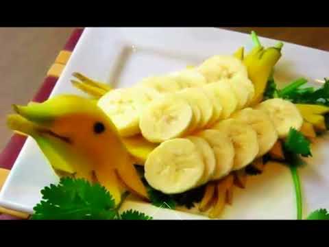 MUZLA YAPABİLECEĞİNİZ İLGİNÇ ŞEKİLLER-INTERESTİNG FORMS YOU CAN DO WİTH BANANA