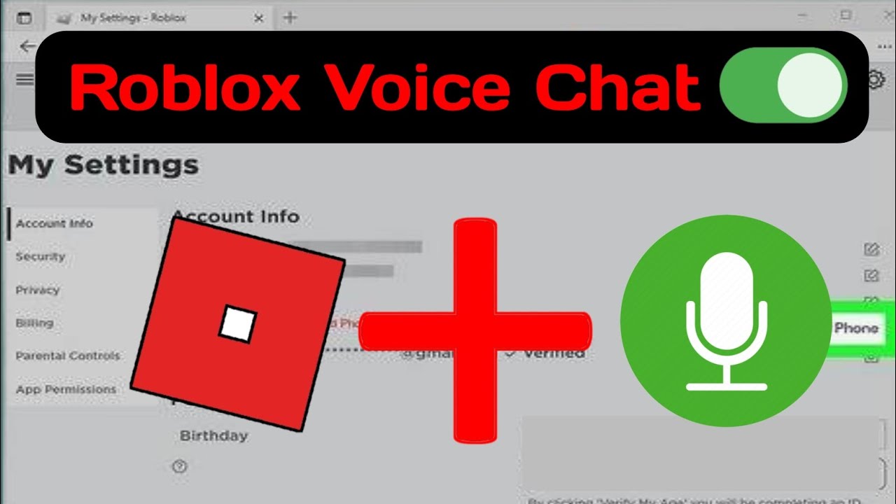 How to get roblox voice chat 2024| How to Enable Voice Chat on Roblox ...