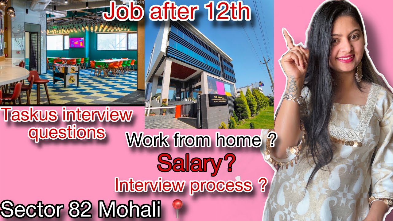 Taskus interview questions/Job after 12th/beautiful infrastructure😍 - YouTube