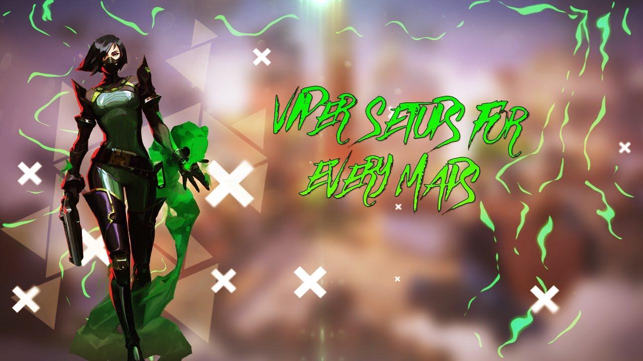 BEST VIPER DEFENSE SETUPS FOR EVERY MAP - YouTube