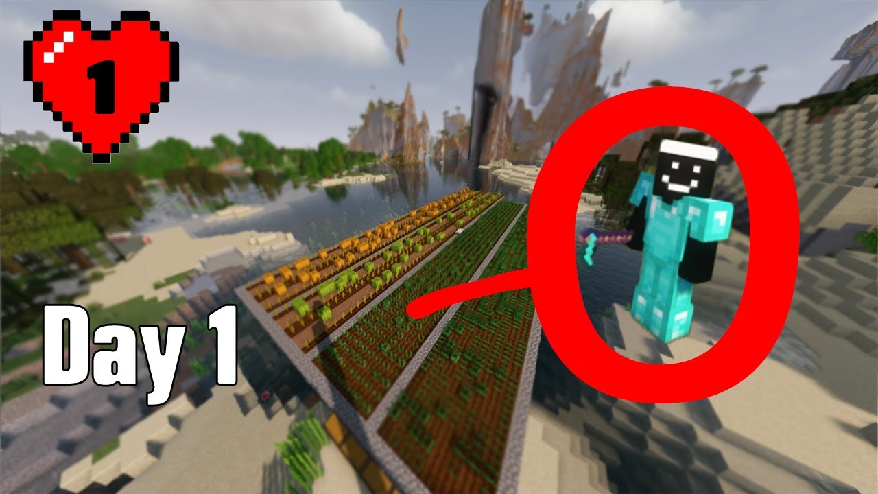 I finally started my dream survival world in Minecraft! - YouTube
