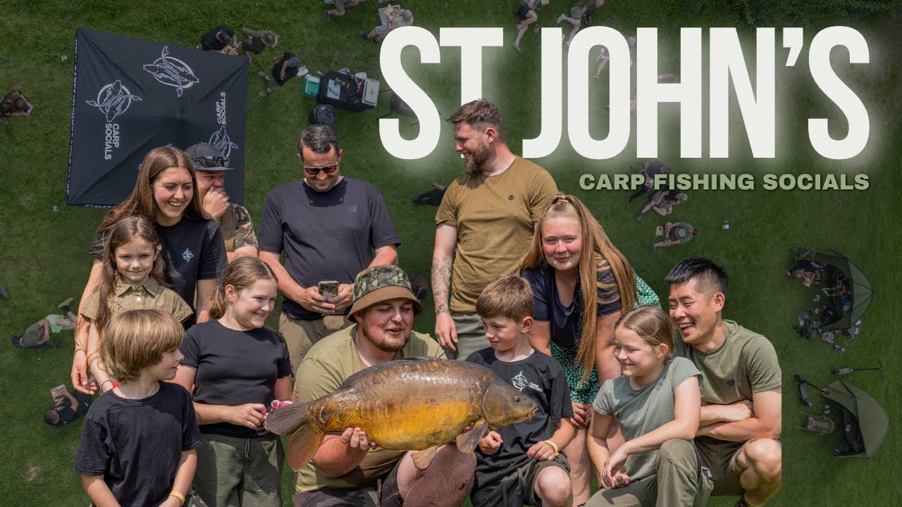 Carp Fishing Socials St John's Linear | Tom Maker & Lauren Stanford ...