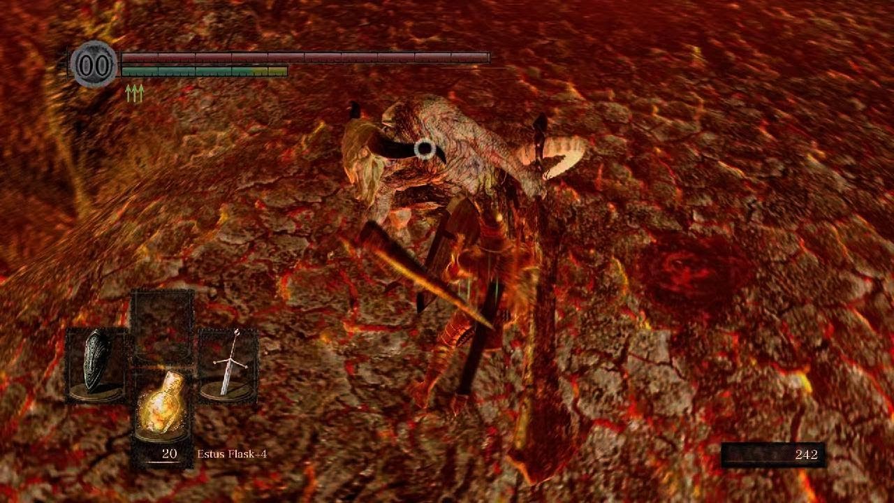 DARK SOULS: REMASTERED: Demon Firesage - YouTube