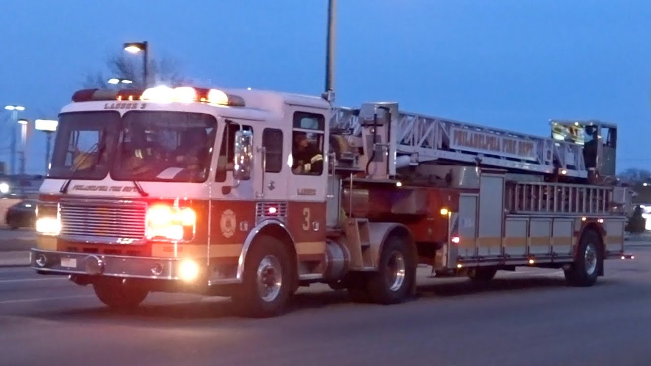 PFD Ladder 3 & PPD 2412 Responding - YouTube