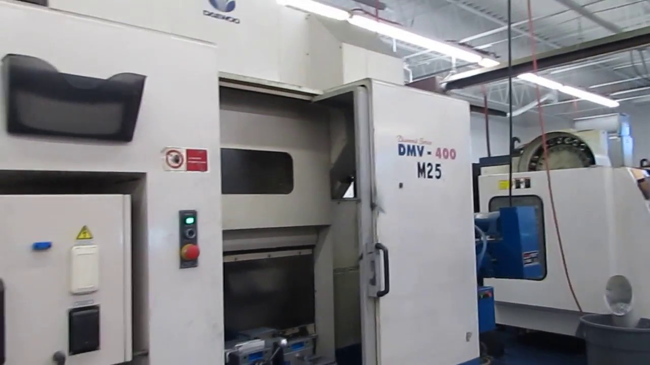 Daewoo DMV400 CNC Vertical Machining Center with Automatic Pallet ...