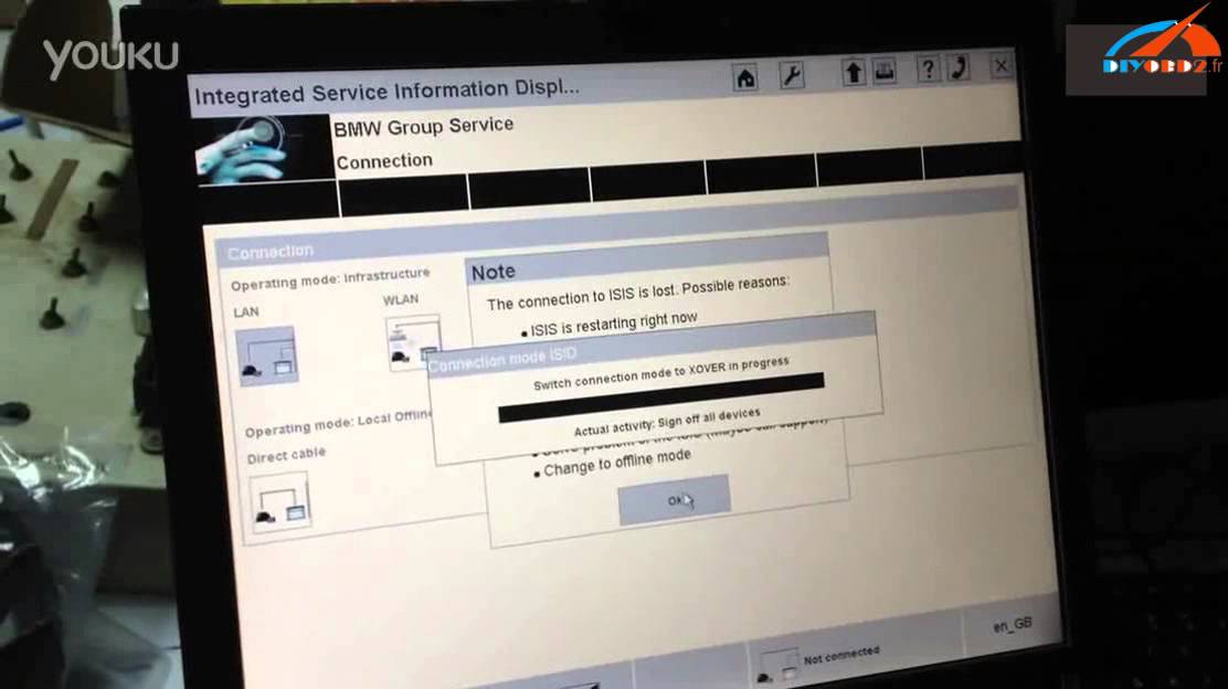 how to repair BMW ICOM network - YouTube