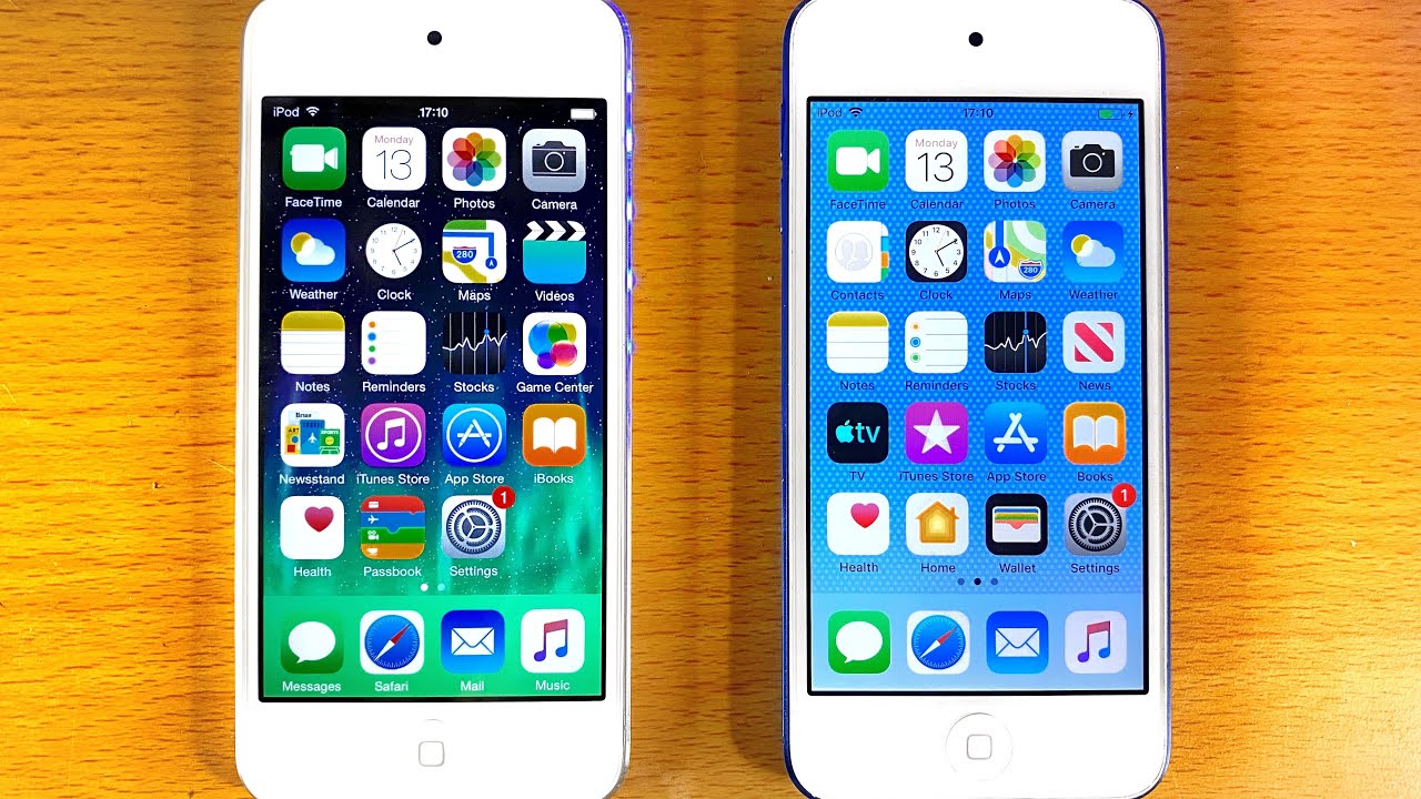 iPod Touch 6th Generation iOS 12.5.4 vs iOS 8 Speed Test Comparison ...