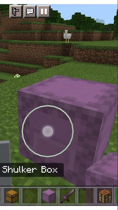 How to make Shulker Box in Minecraft in just 20 second #shorts - YouTube