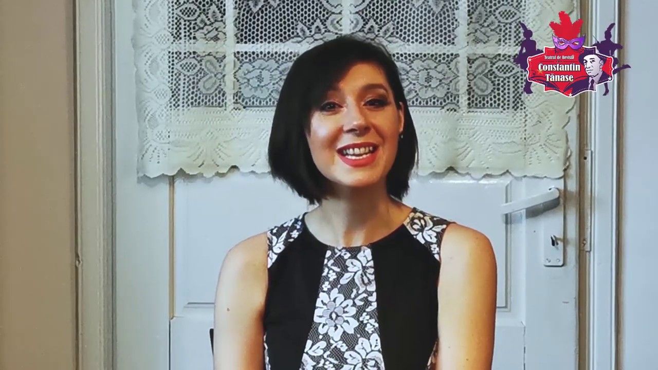 OANA GHIOCA, actriță, susține Campania ”TĂNASE, un TEATRU al tuturor ...