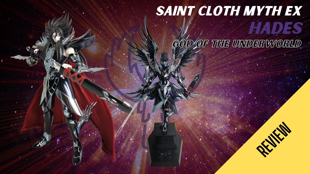 SAINT SEIYA: SAINT CLOTH MYTH EX - GOD OF THE UNDERWORLD HADES - YouTube