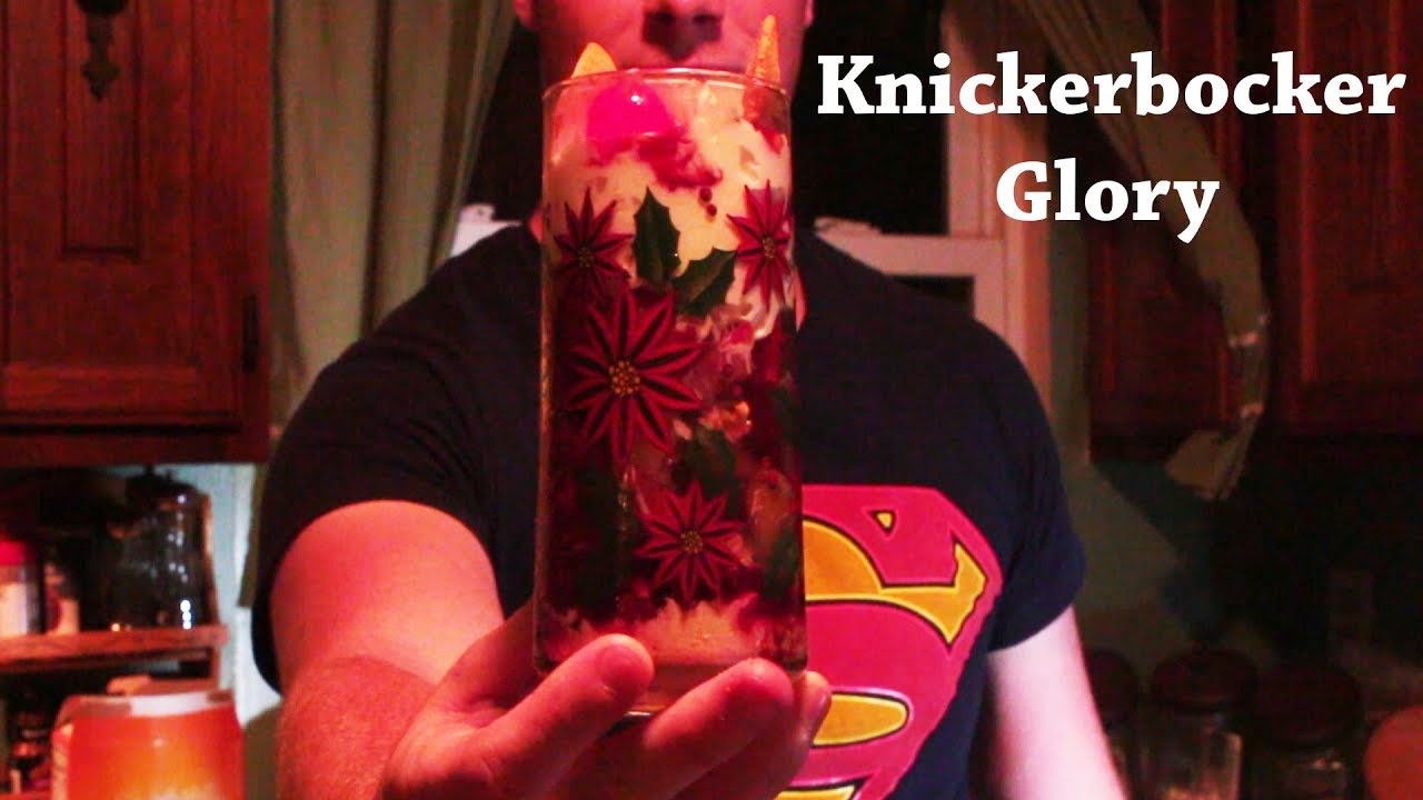 How to make Knickerbocker Glory the British dessert - YouTube