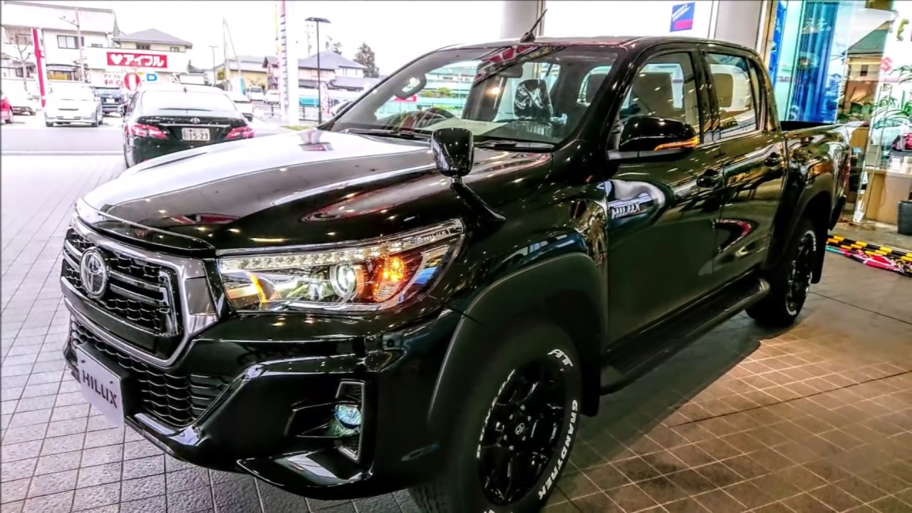 TOYOTA 2019 HILUX BLACK RALLY EDITION "Rocco" 218 Blackmica - YouTube