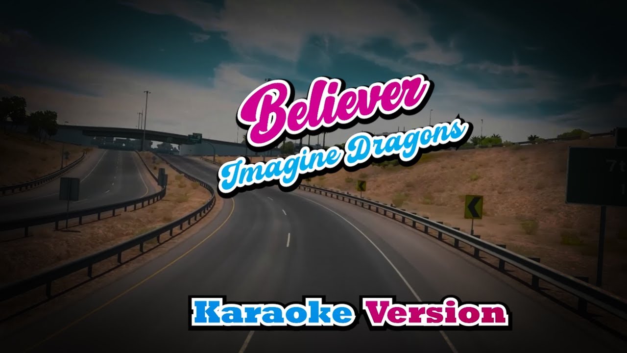 Believer Imagine Dragons Karaoke Youtube