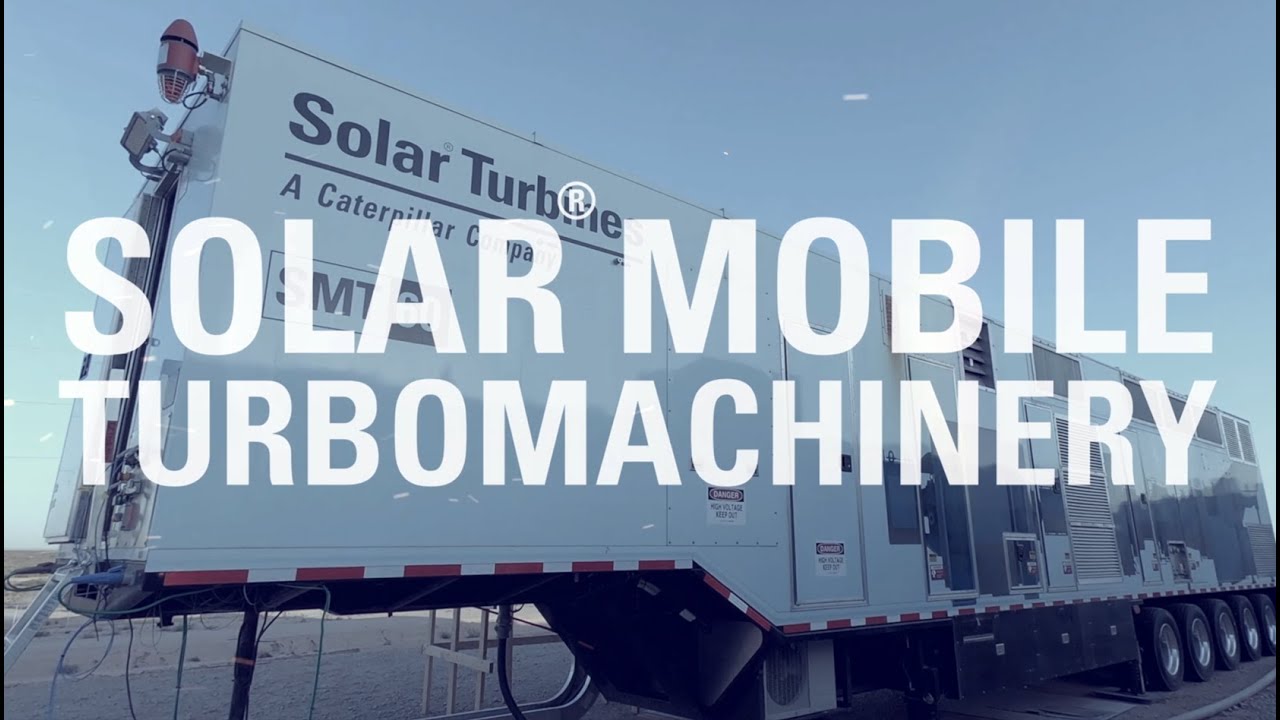 Introducing Solar® Mobile Turbomachinery (SMT) - YouTube