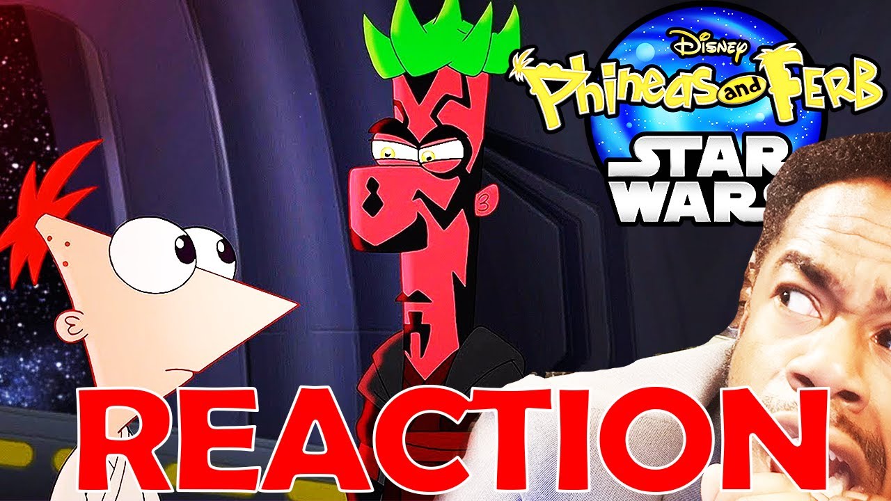 Phineas And Ferb Star Wars Ferb Darth Maul