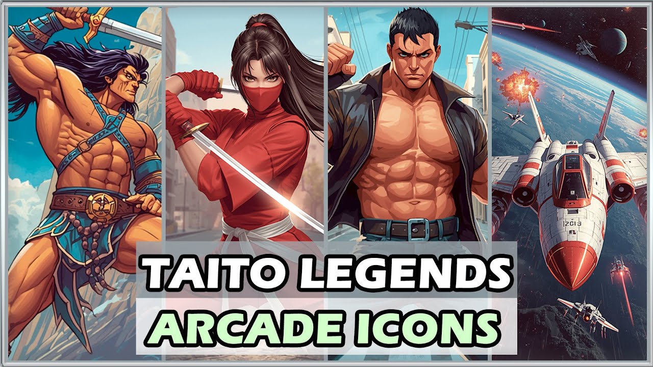 THE 40 BEST TAITO ARCADE GAMES THAT SHOULDN'T BE FORGOTTEN - YouTube