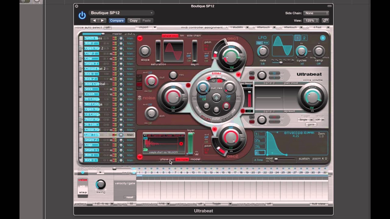 Ultrabeat Tutorial 3: (Sounds/Synthesis 1/3) - YouTube
