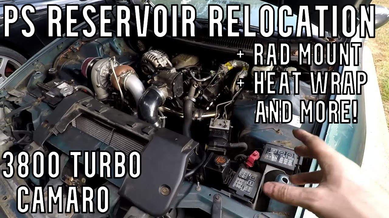 Misc Finishing Touches - 3800 Turbo Camaro - YouTube