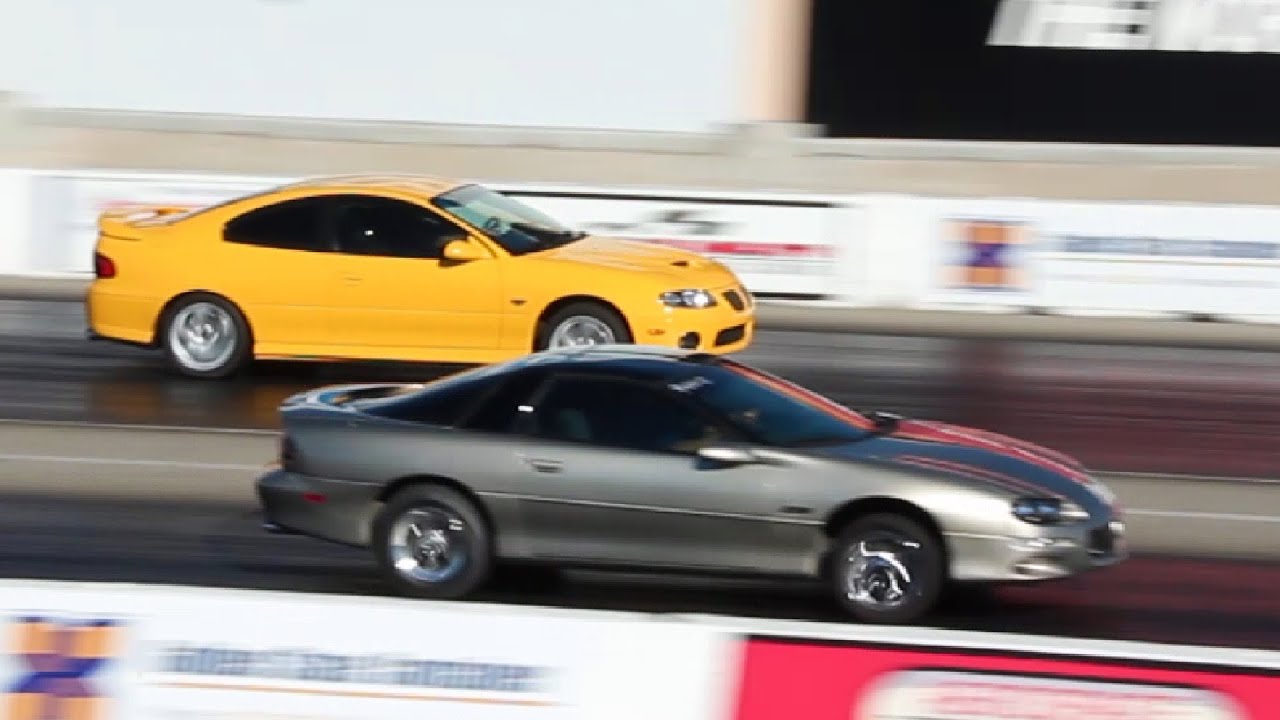 Chevrolet Camaro SS Vs. Pontiac GTO | Drag Race - YouTube