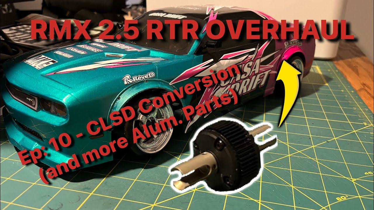 RMX 2.5 RTR Build Series - Ep: 10 - Rhino Racing Lightweight CLSD ...