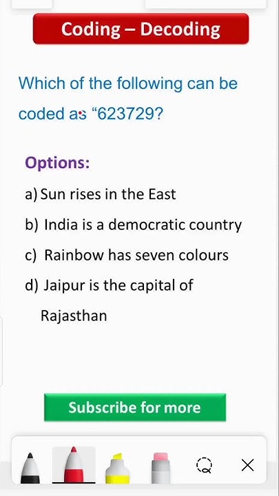 Coding Decoding Question || Reasoning Tricks #ytshorts #logicalreasoning #codingdecodingtricks ...