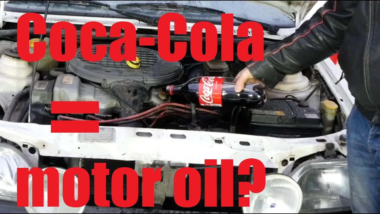 Can you use Coca-Cola as a Motor oil? - YouTube
