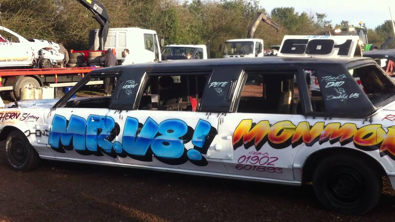v8 Limo banger from cilvil war bagers 2013 at Hednesford - YouTube