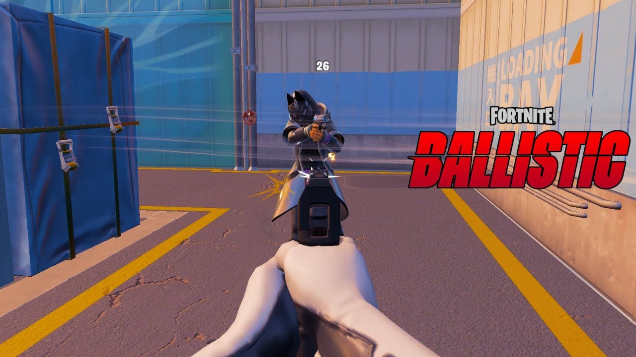 I Tried Fortnite's First Person Mode (Ballistic) - YouTube