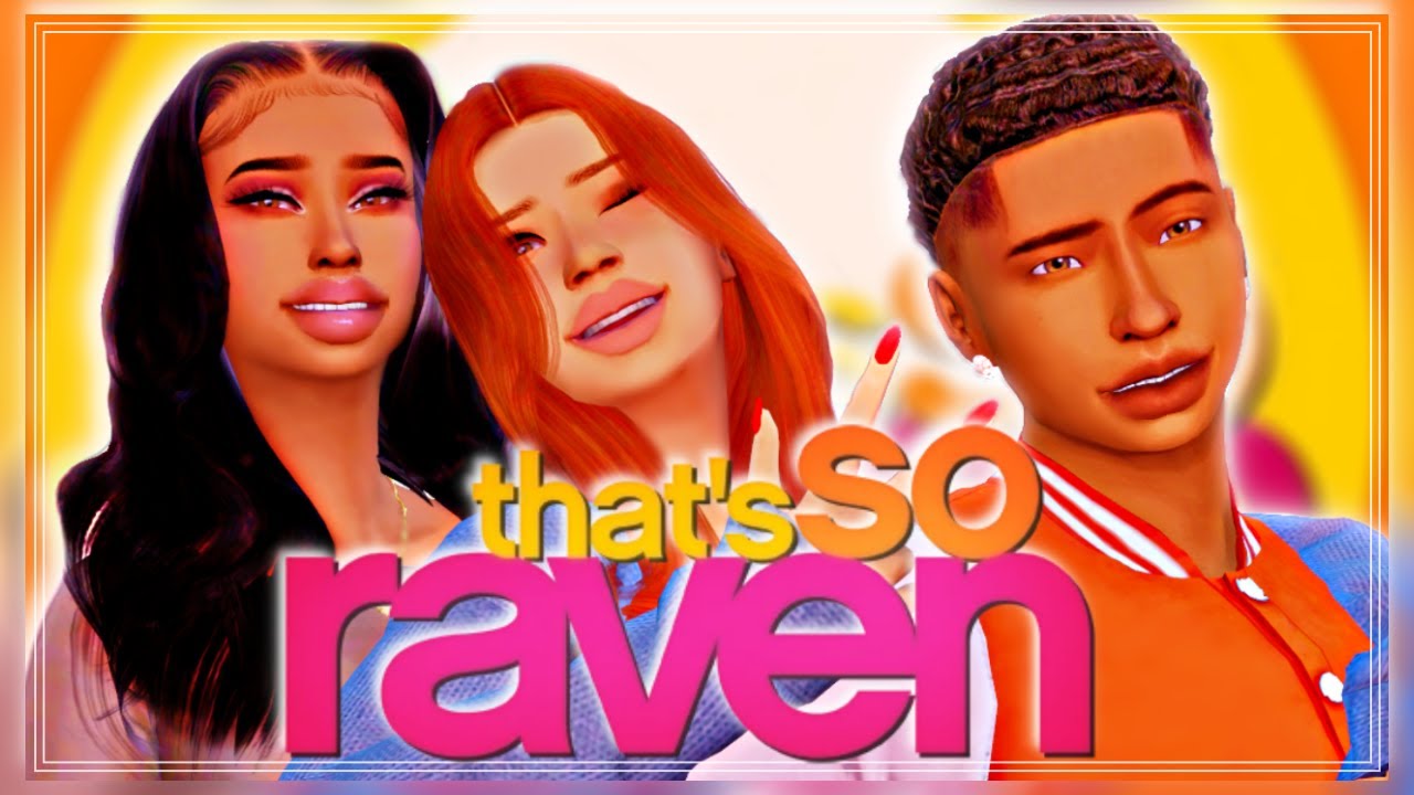 The Sims 4 CAS 🧡That's So Raven 🧡 ICONIC 00's Disney CAS| Sim Download ...