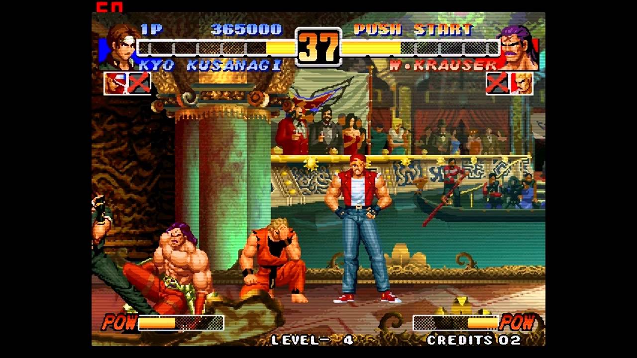 The King of Fighters 96 - Boss Team - YouTube
