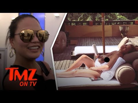 Chrissy Teigen Likes To Breastfeed Nude | TMZ TV