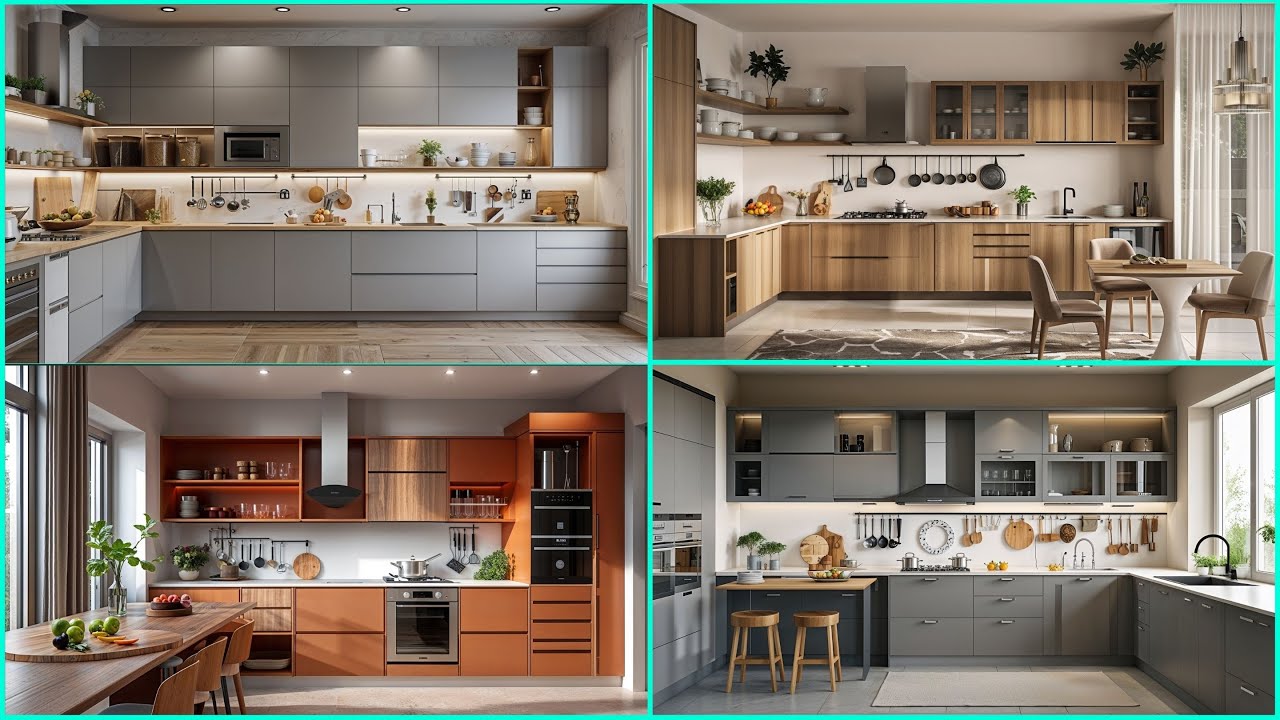 350+ Modular Kitchen Interior Designs 2025 | Open Kitchen Cabinet ...