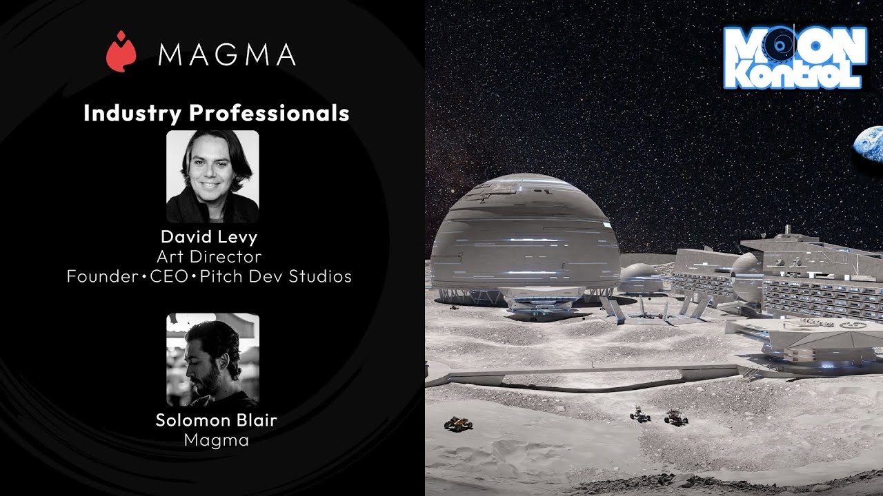 Magma Concepting Pipeline - Inside Look at Pitch Dev Studios "Moon Kontrol" with David Levy ...