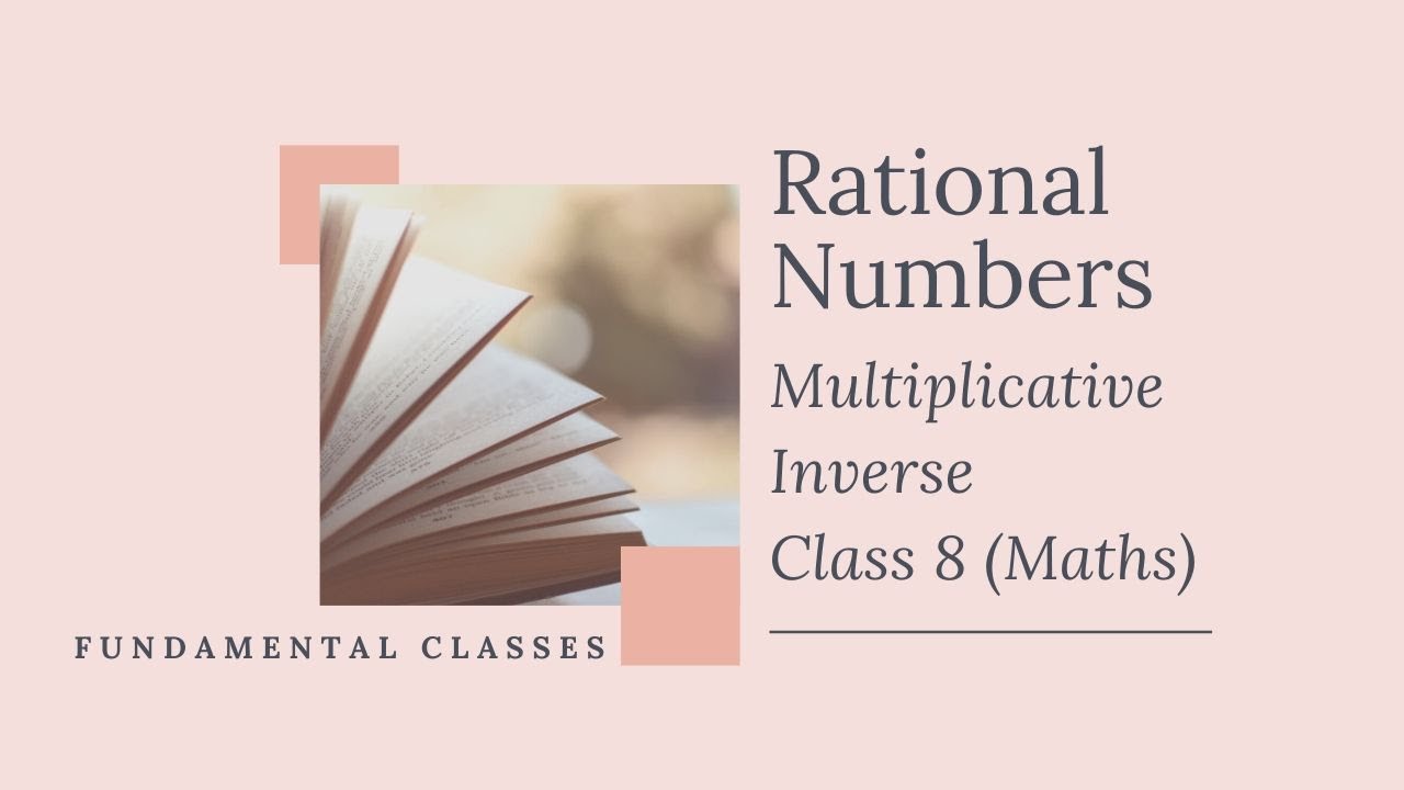 What is Multiplicative Inverse? (Rational Numbers): NCERT Maths (Class ...