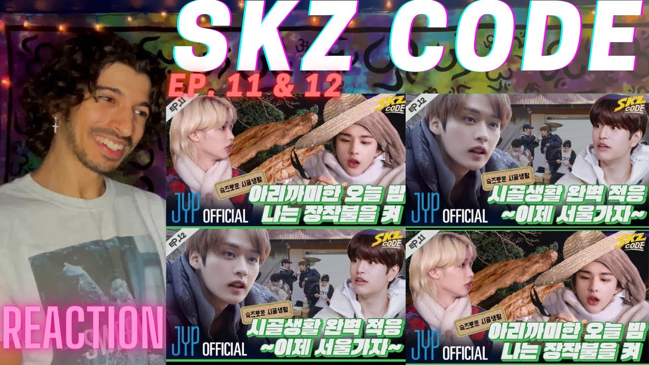 STRAY KIDS [SKZ CODE] Ep.11 + 12 | REACTION - YouTube