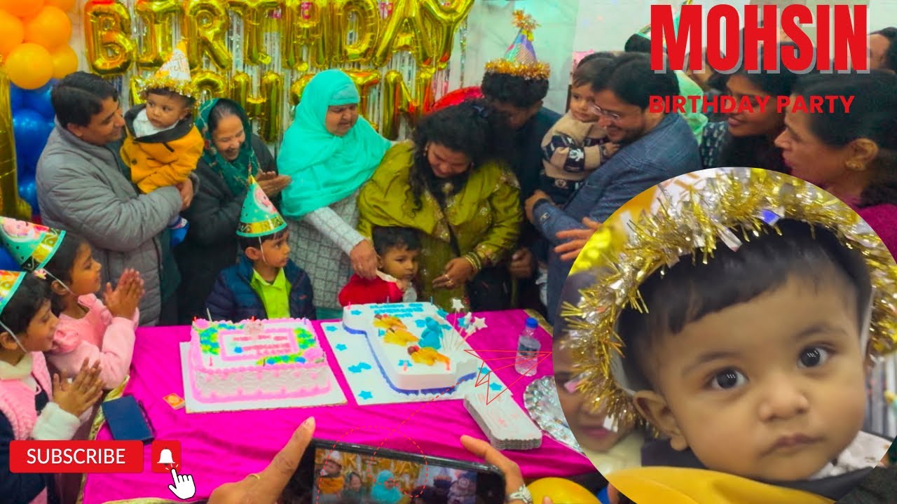 Mohsin 1st Birthday Party - YouTube