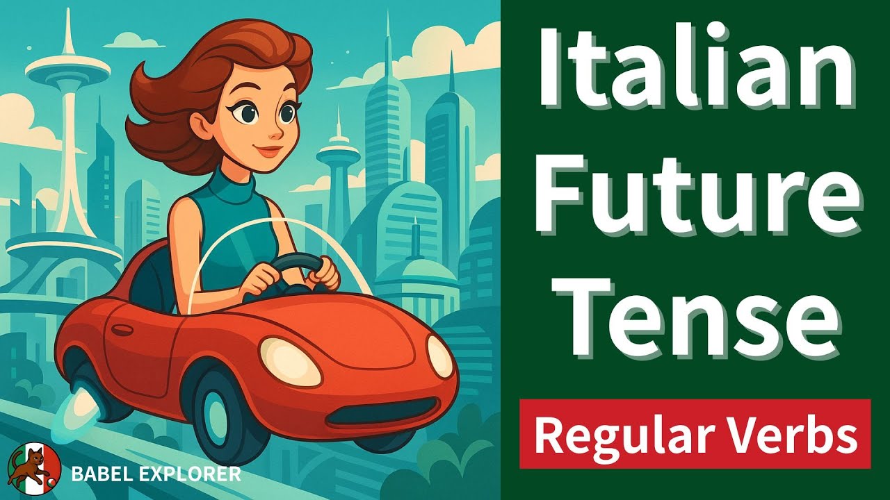 Italian Future Tense – Regular Verb Conjugations Only - YouTube